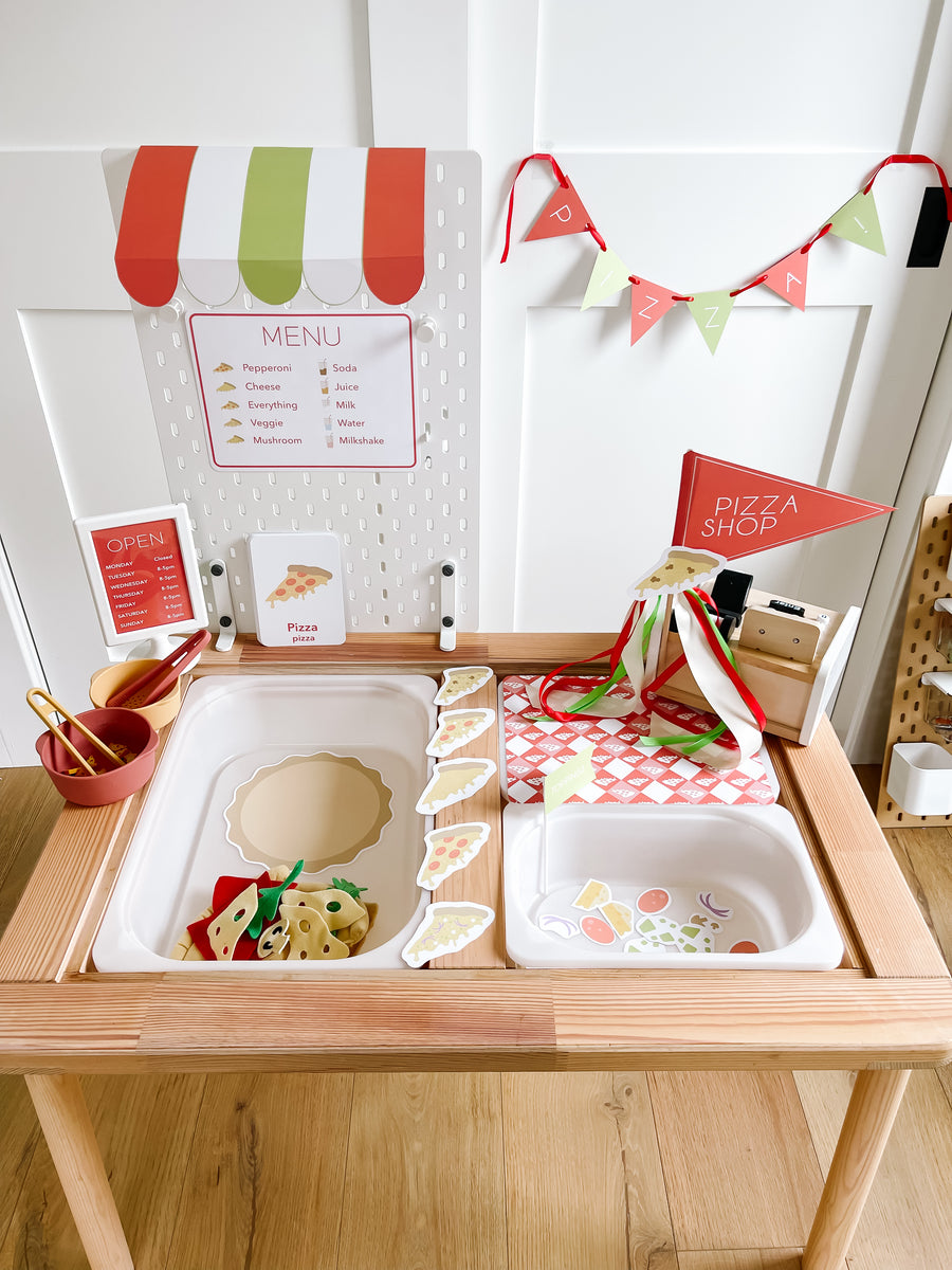 Pizza Shop Printable Dramatic Play Kit – GoodnightFox