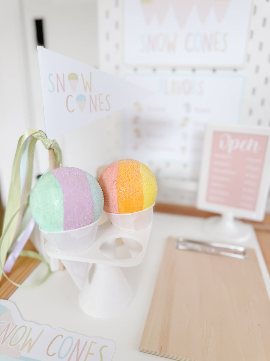 Snow Cone Shop Dramatic Play – GoodnightFox