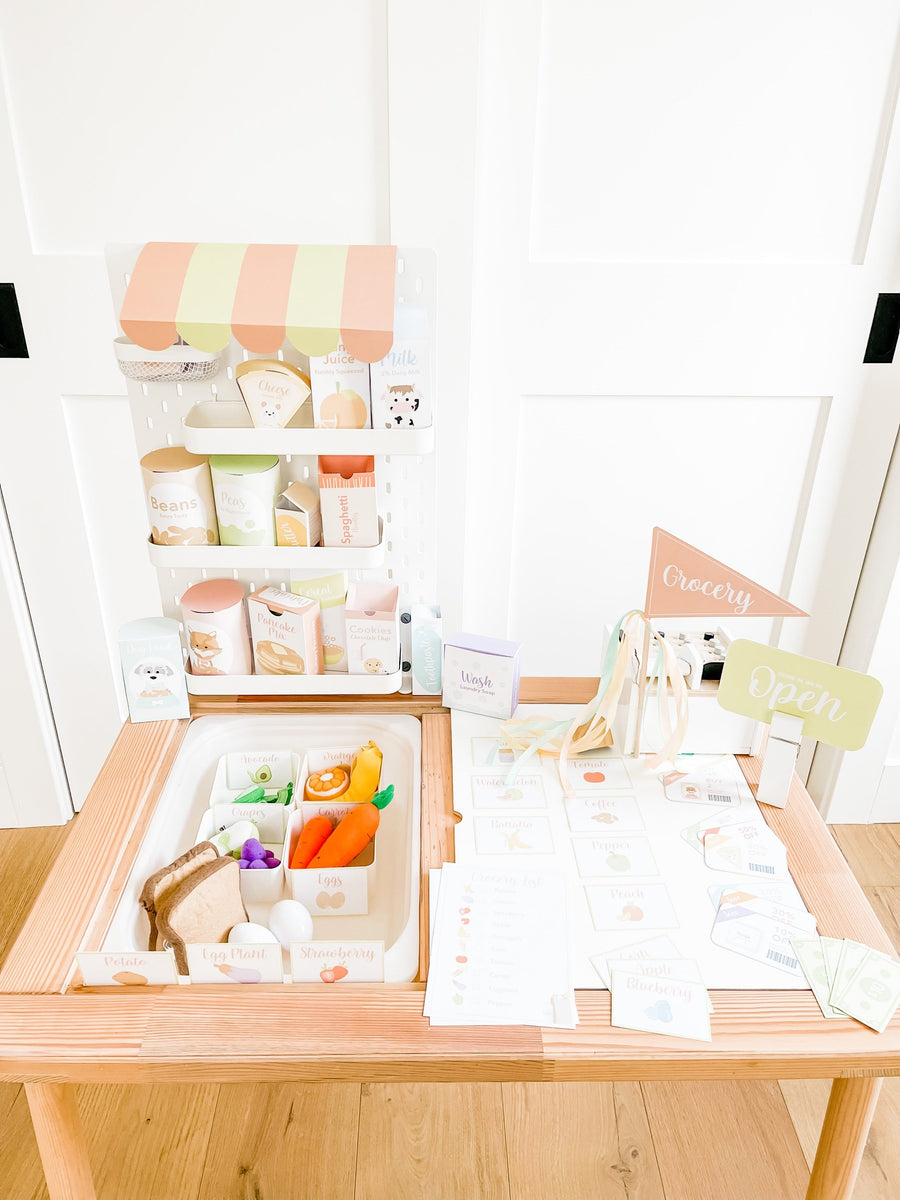 Grocery Store Play Food Printable Dramatic Play – GoodnightFox