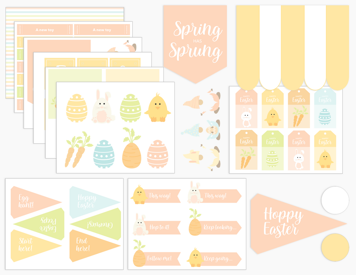 Easter Printable Activity Dramatic Play Kit – GoodnightFox