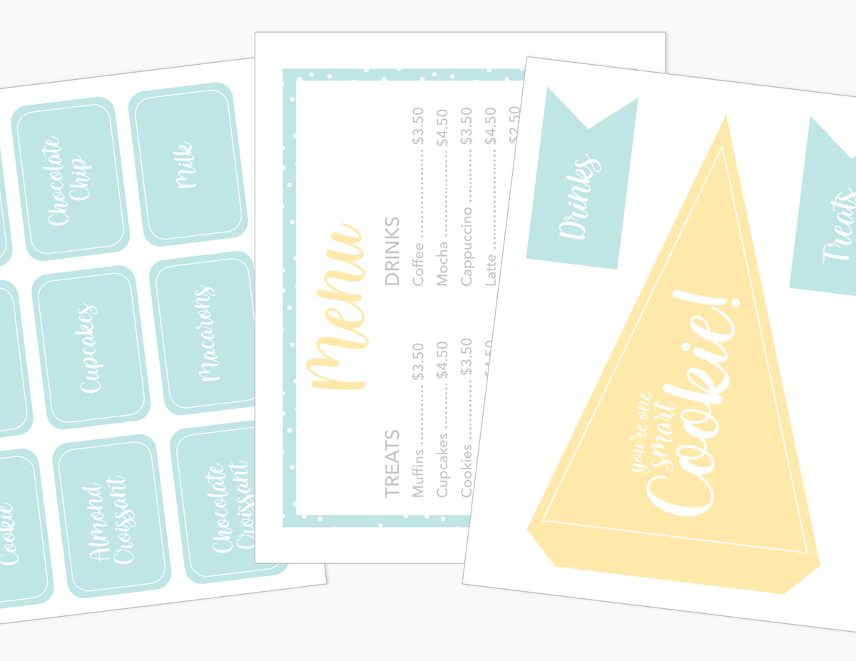 Bakery Printable Dramatic Play Kit – GoodnightFox