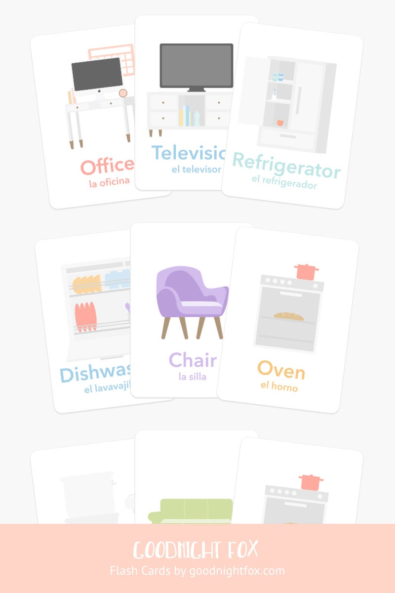 Household Flashcards – GoodnightFox
