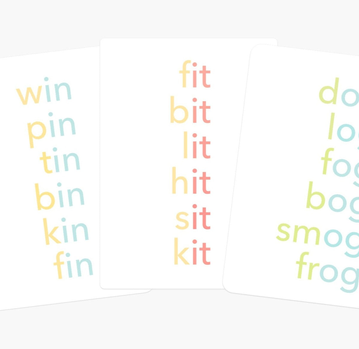 Rhyming Words Flash Cards – GoodnightFox