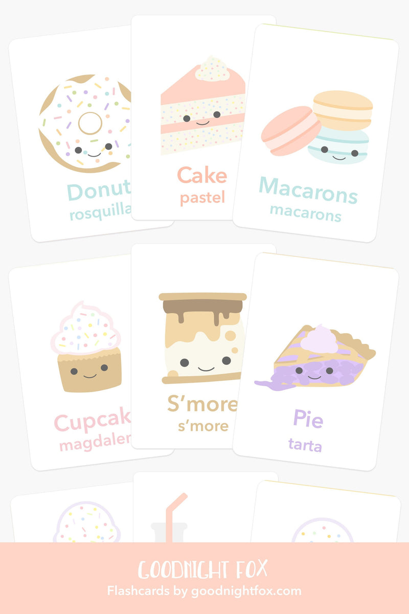 Sweets Flashcards – GoodnightFox