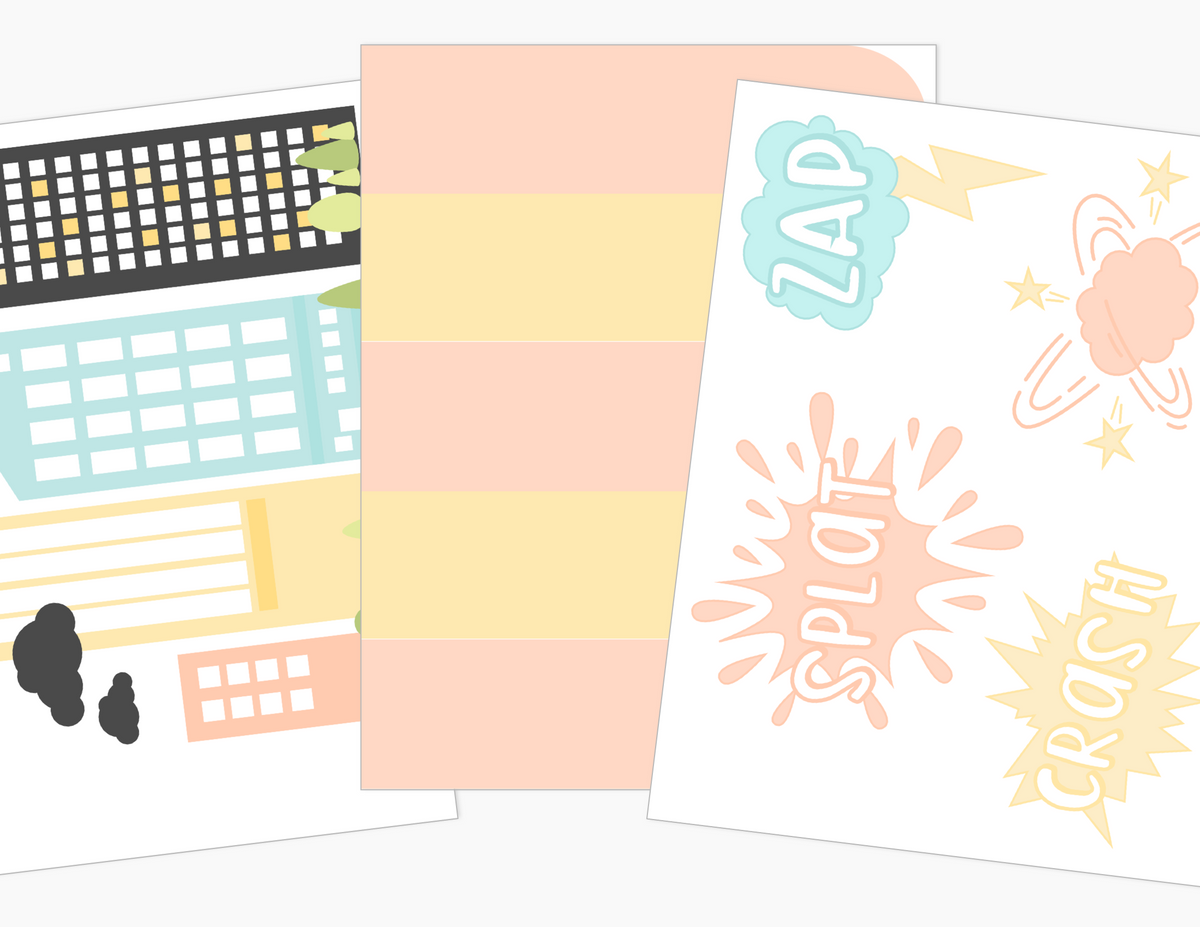 Super Hero Printable Dramatic Play Kit – GoodnightFox