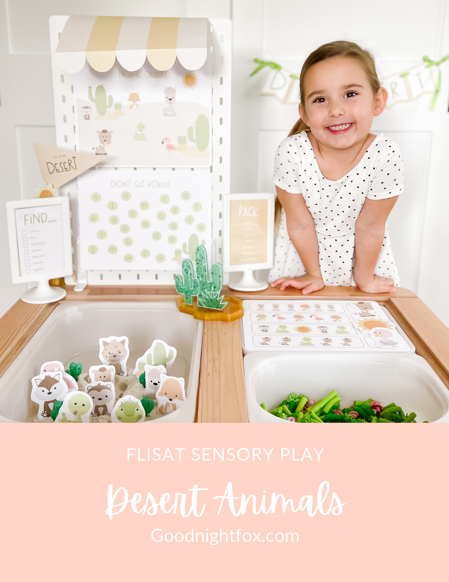 Desert Animals Printable Dramatic Play Kit – GoodnightFox