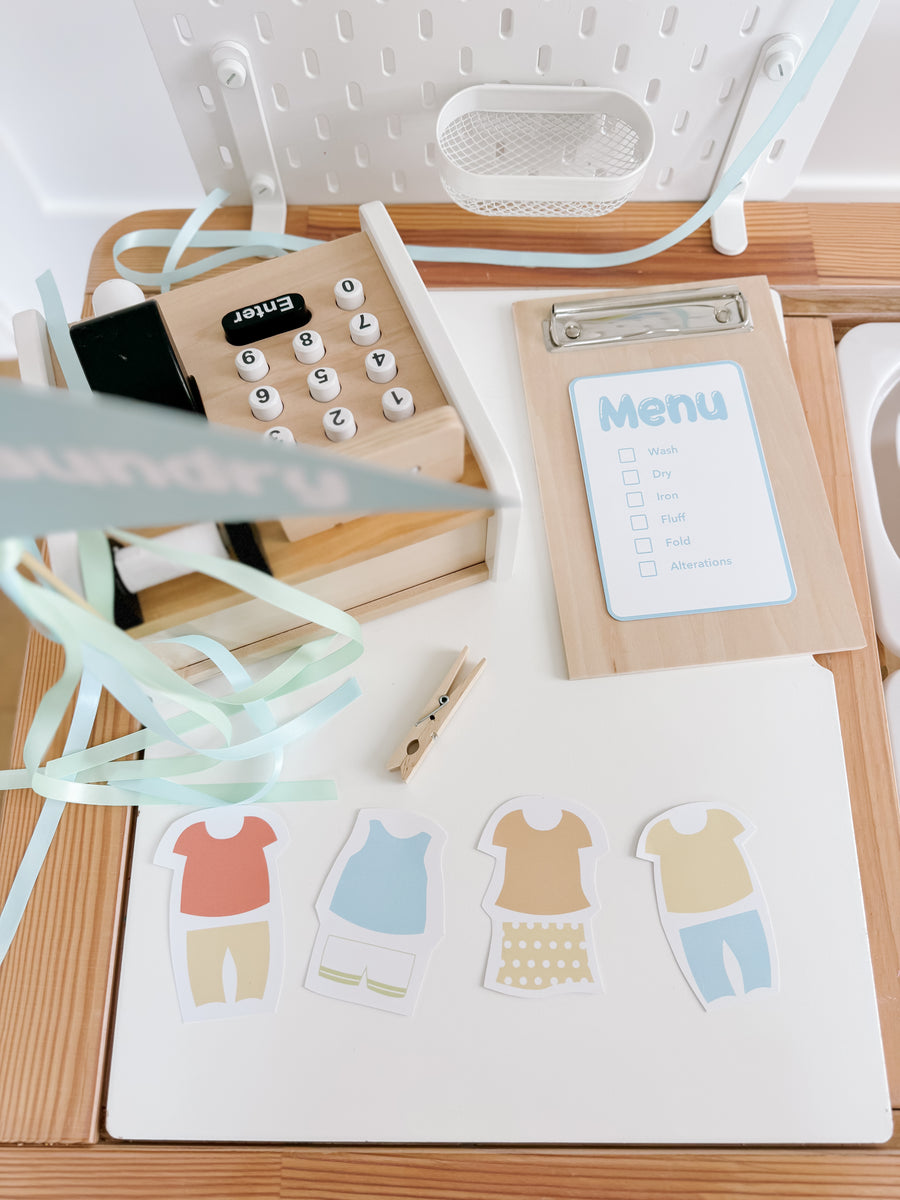 Laundry Mat Printable Dramatic Play – GoodnightFox