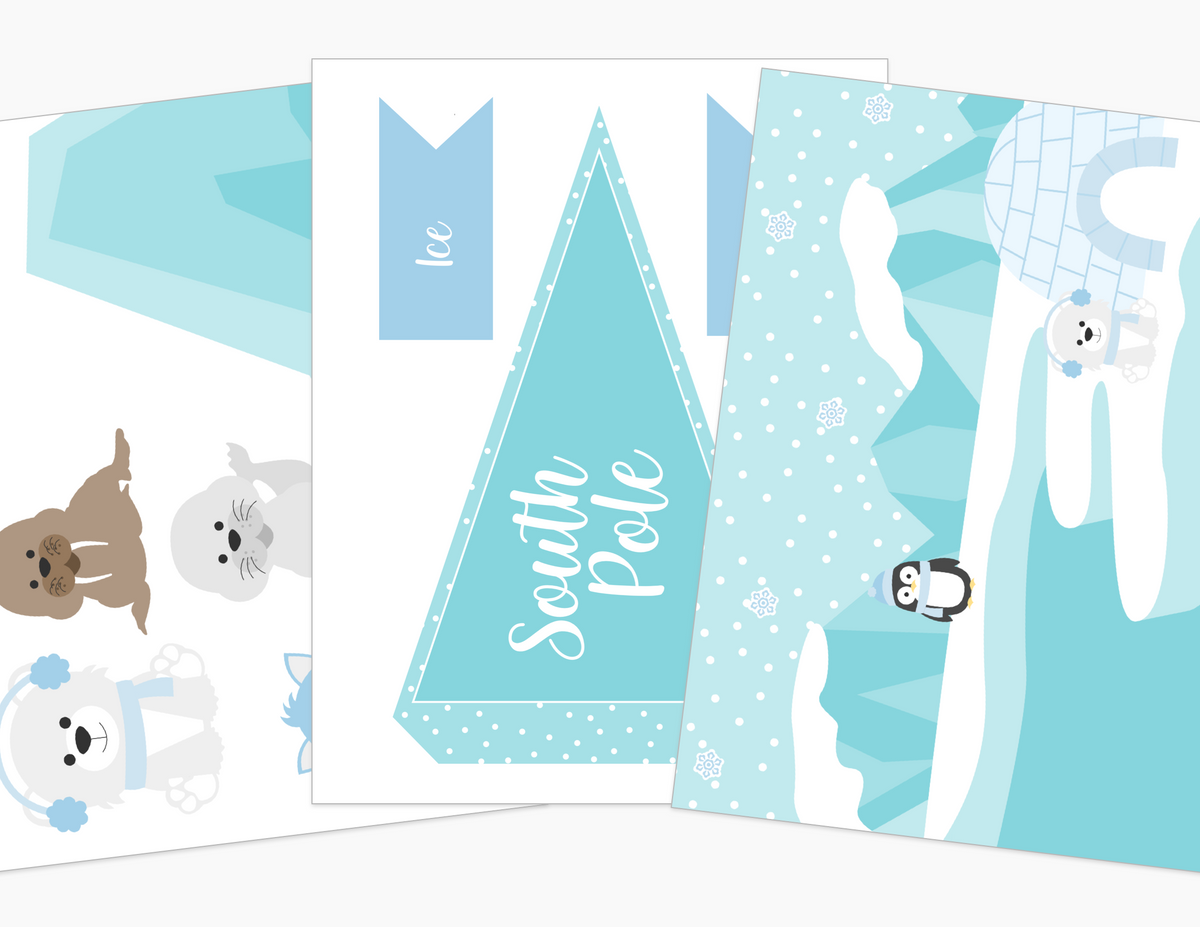 Arctic Polar Animals Printable Dramatic Play – GoodnightFox