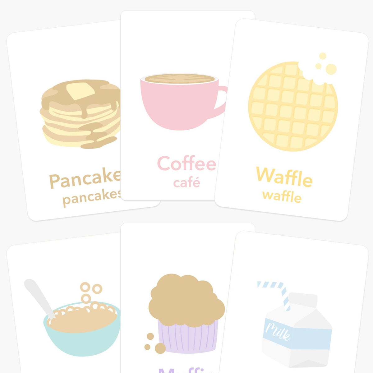 Breakfast Flashcards – GoodnightFox
